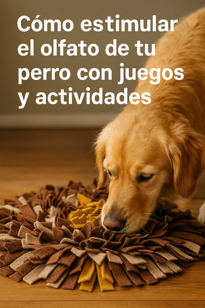 Cómo estimular el olfato de tu perro con juegos y actividades